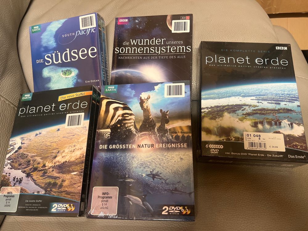 5 neue DVD von BBC noch eingeschweisst (m) (Neu (gemäss Beschreibung ...