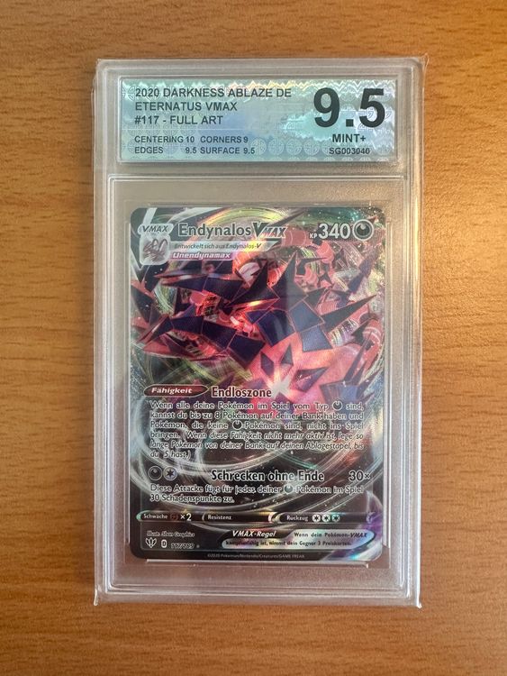 Endynalos Vmax (117/189) Darkness Ablaze DE (Neu (gemäss Beschreibung ...