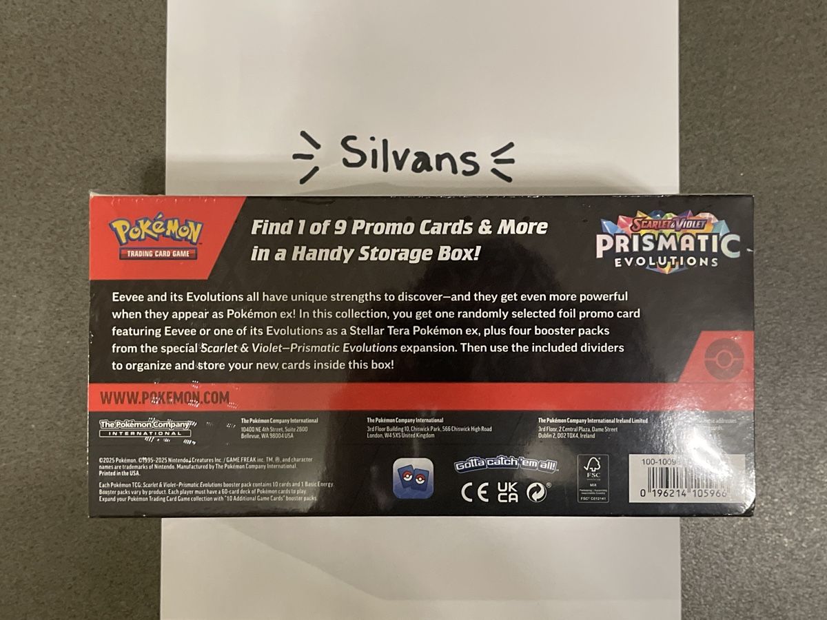 Pokemon Prismatic Evolutions Surprise Box Englisch (Neu und ...