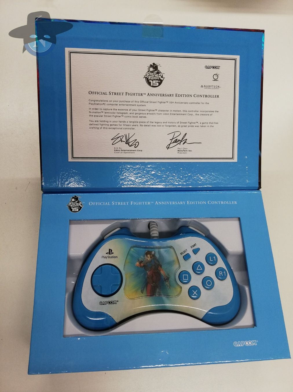 Street Fighter Chun Li Joypad/Controller zu Playstation 1 PS (Neu ...