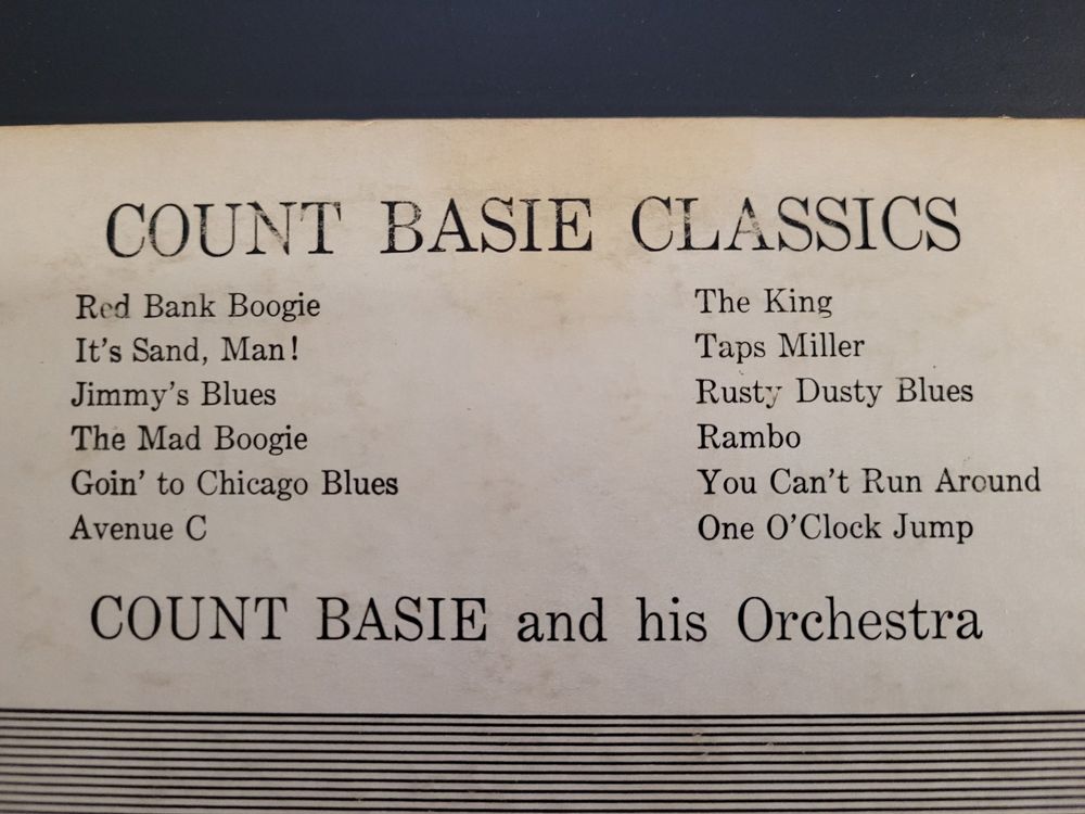 Count Basie Classics By The Great Count Basie Band VG*/VG+* (Gebraucht ...