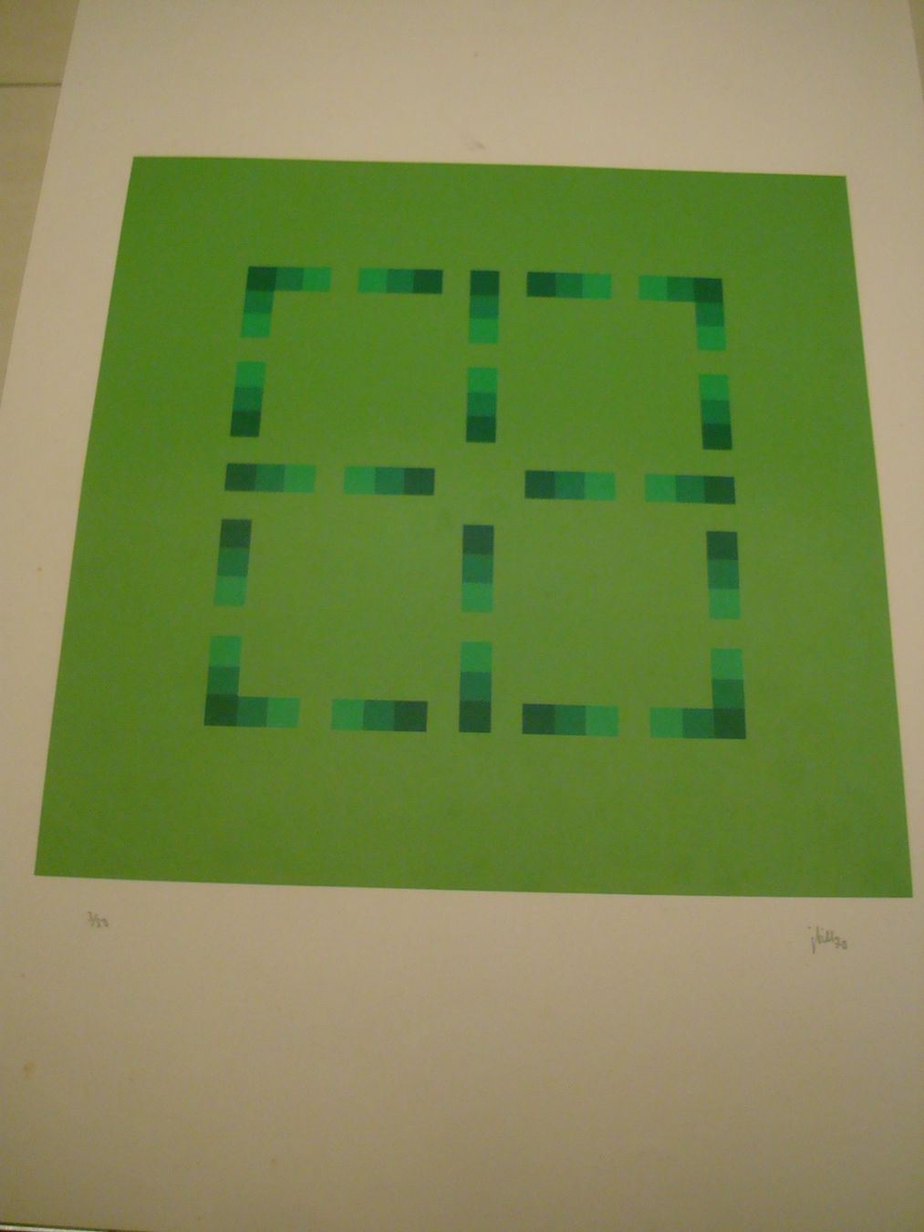 Jakob Bill - Sérigraphie - Signiert und Nummeriert (Gebraucht) in ...