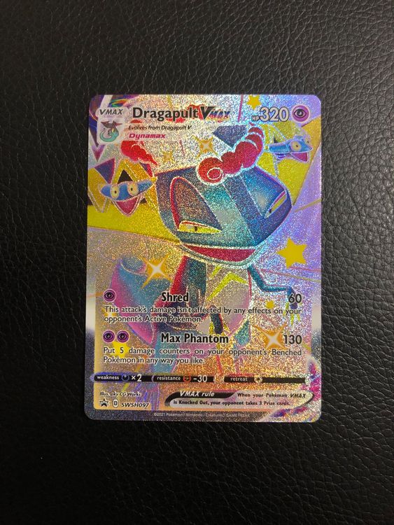 2021 Dragapult Shining Vmax Promo SWSH097 Full Art NM Ab 1 (Gebraucht ...