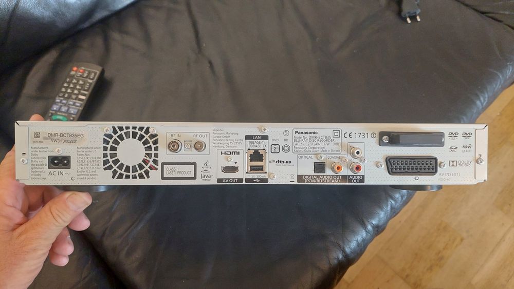 Panasonic Blu-ray Recorder Twin HD DVB-C Tuner DMR-BCT835 | Kaufen auf ...