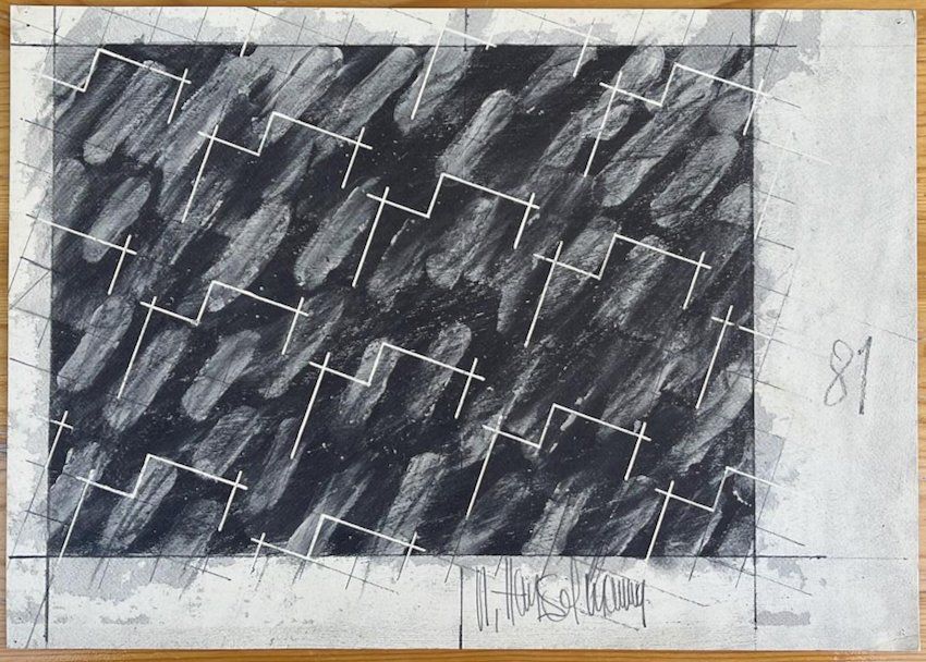 Lithografie handsigniert Urs Hanselmann (ID b3841) | Kaufen auf Ricardo