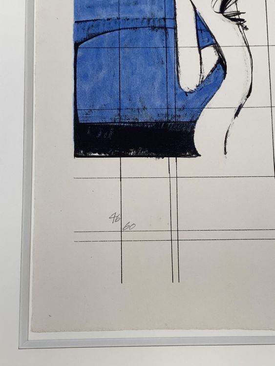 Rudolf Mirer (1937) grosses Lithographie Handsigniert (Gebraucht) in Root für CHF 460 – mit ...