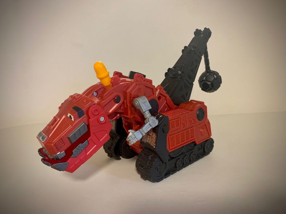 Dinotrux „ T Rux „ Spiel Fahrzeug mit Funktionen von Mattel (Gebraucht ...