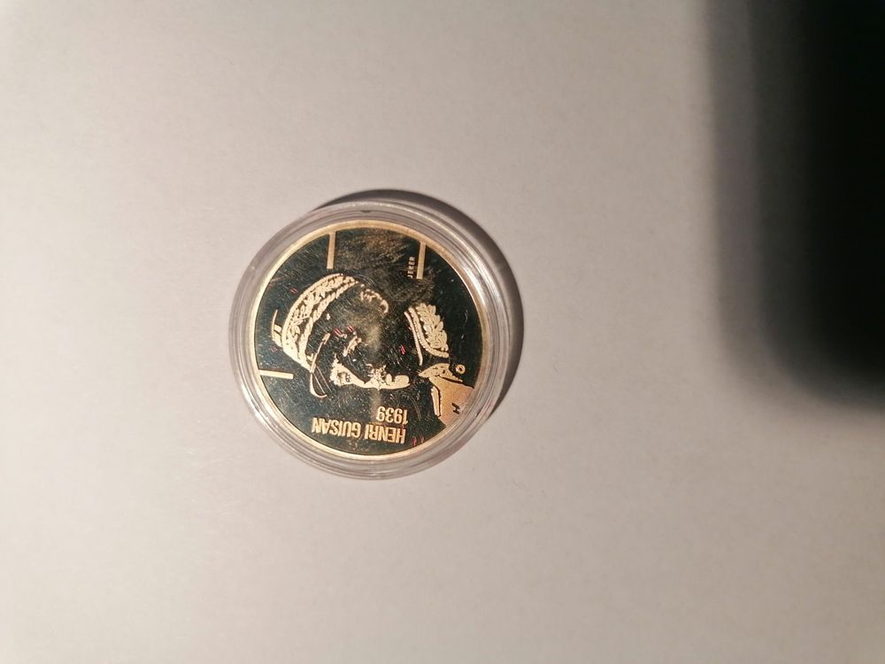 Gedenkmünze Henri Guisan 5 Fr. 1989 (Neu und originalverpackt) in Buochs für CHF 6 – mit ...