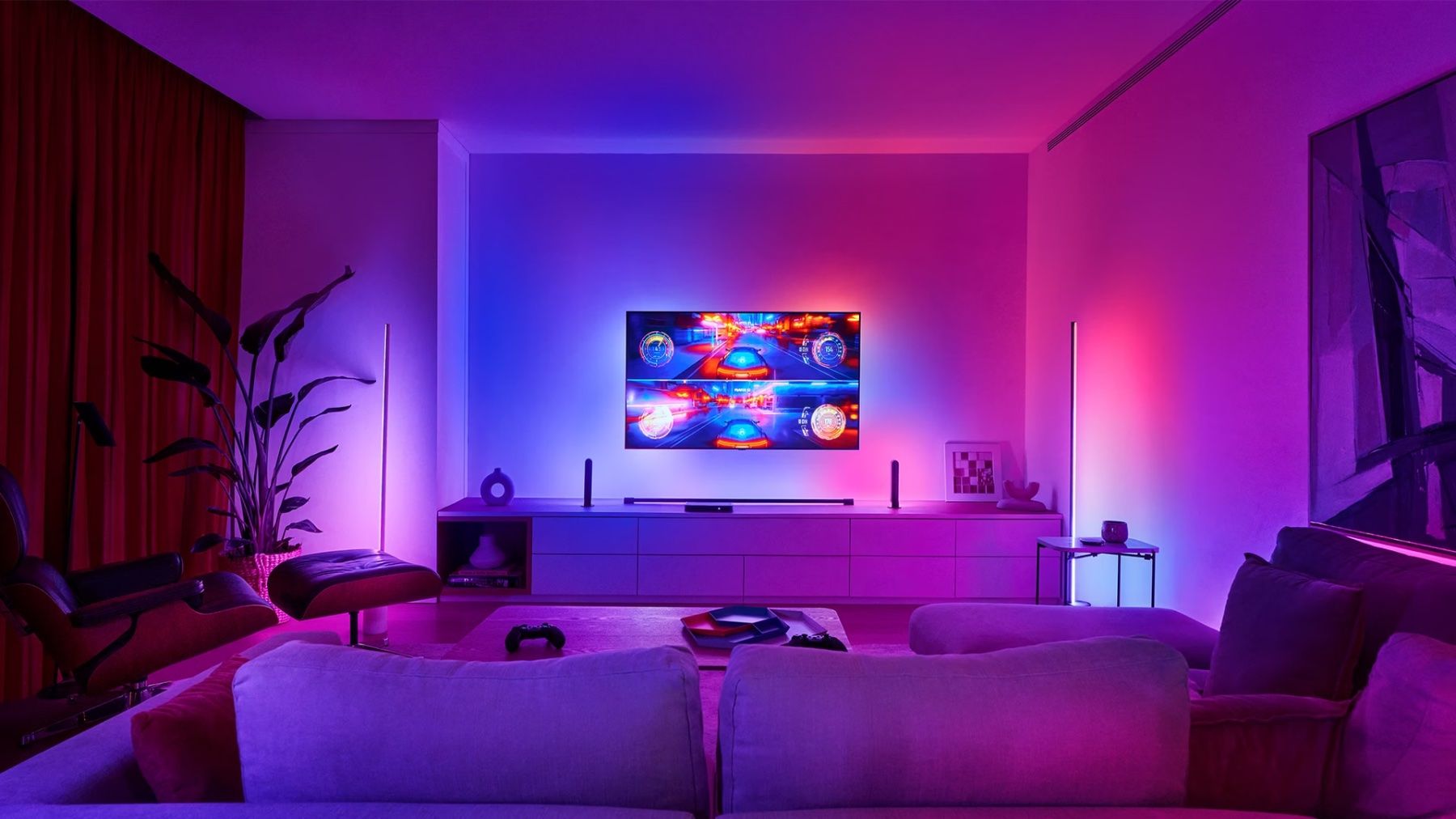 Philips Hue Play Sync Box inkl. Philips Hue Gradient (Gebraucht) in ...