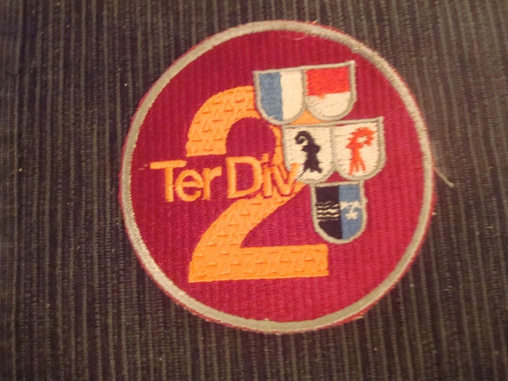Badge - Aufnäher - Militär - Ter Div 2 (Neu (gemäss Beschreibung)) in ...