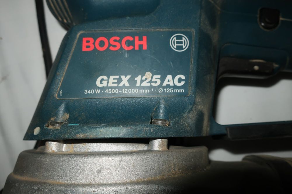 Bosch, schleifen, GEX 125 AC, mit Schleifpapier, ab nur 1 Fr | Kaufen auf Ricardo