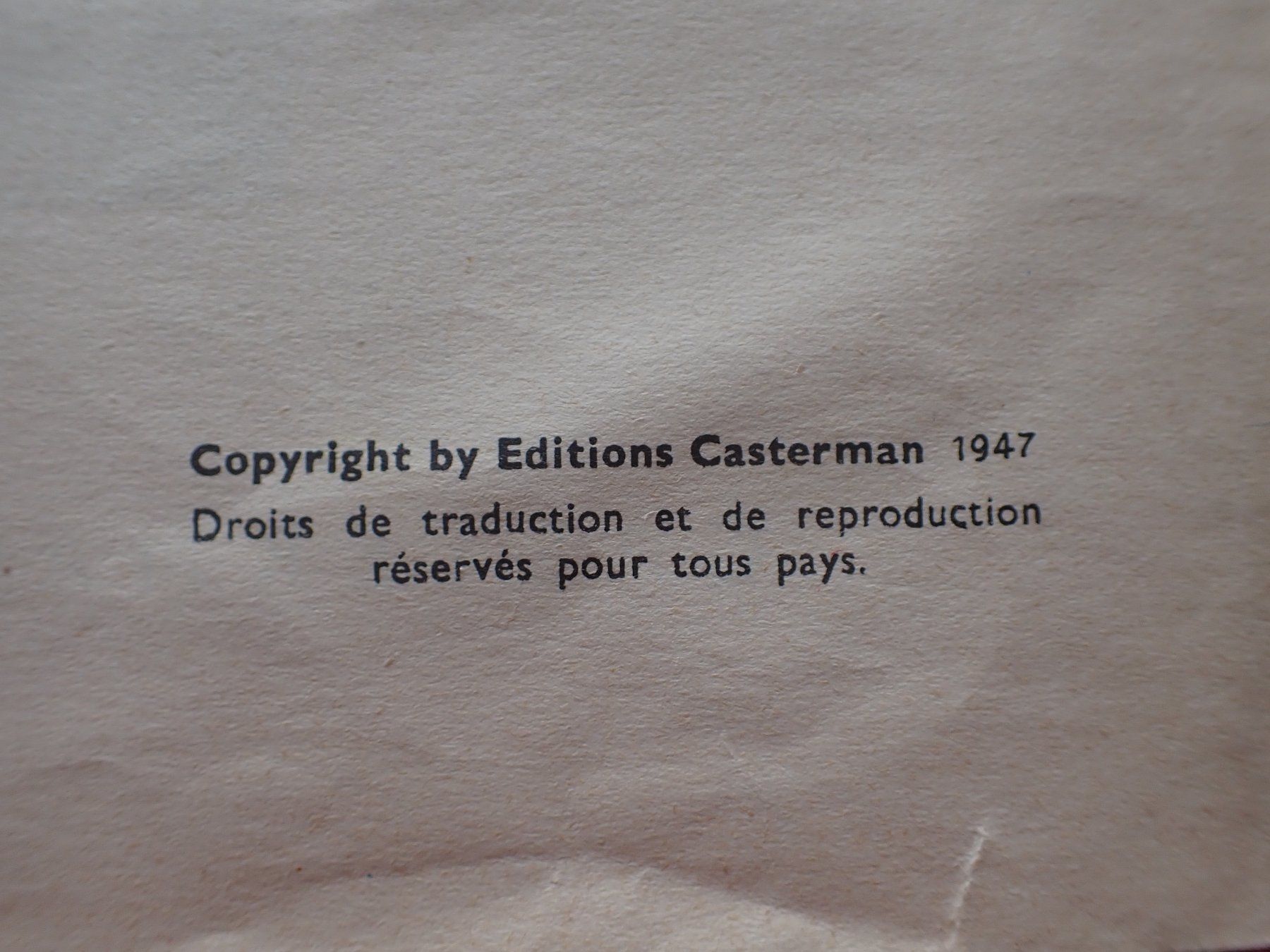 sehr altes Hergé TINTIN AU CONGO Comic Tim und Struppi (Gebraucht) in ...