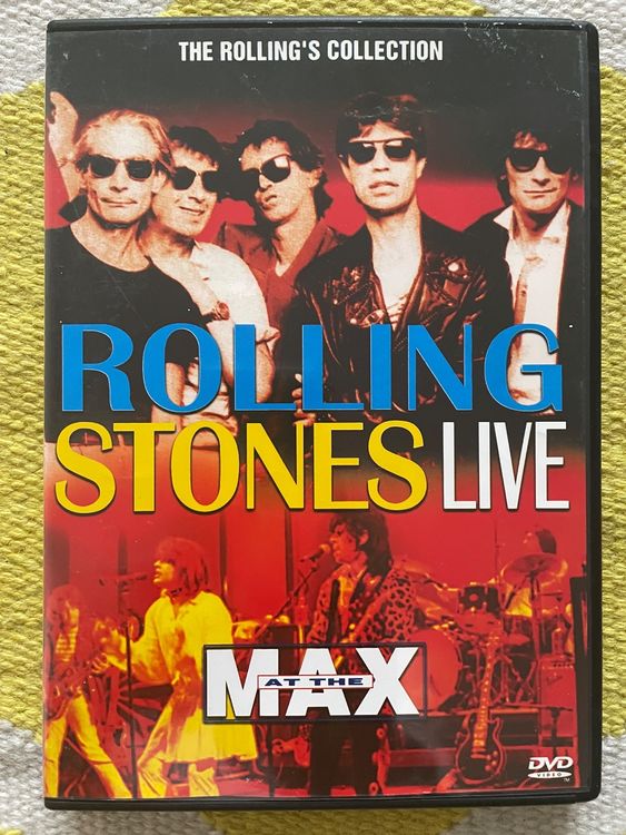 ROLLING STONES-DVD LIVE AT THE MAX (Gebraucht) in Rorschacherberg für CHF 4.9 – mit Lieferung ...