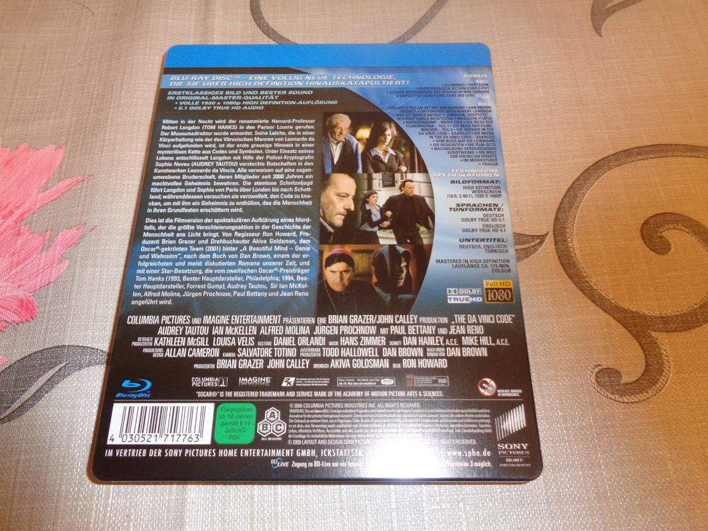 The Da Vinci Code Sakrileg STEELBOOK BLU-RAY | Kaufen auf Ricardo