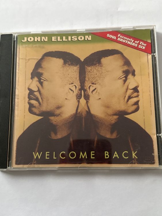John Ellison (Soul Brothers Six) – Welcome Back (Vergriffen) (Gebraucht ...