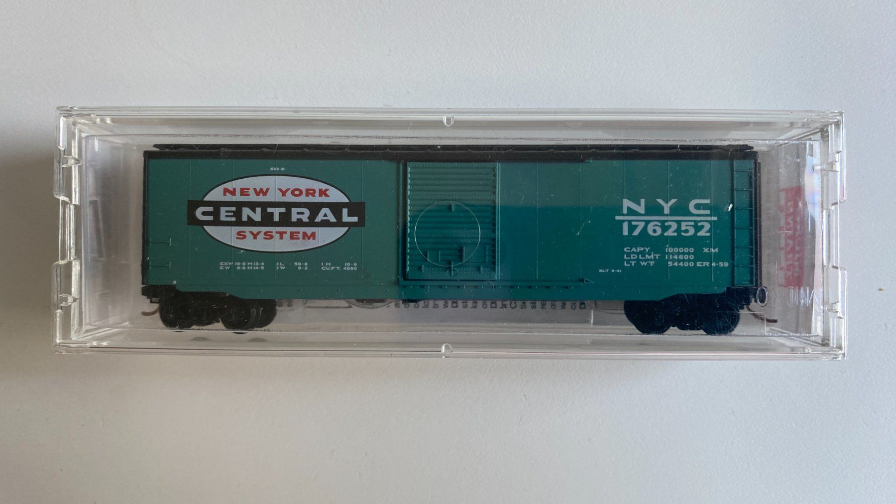 MICRO TRAINS 31190 US NewYork Central #176252 50’ Spur N (Neu und ...