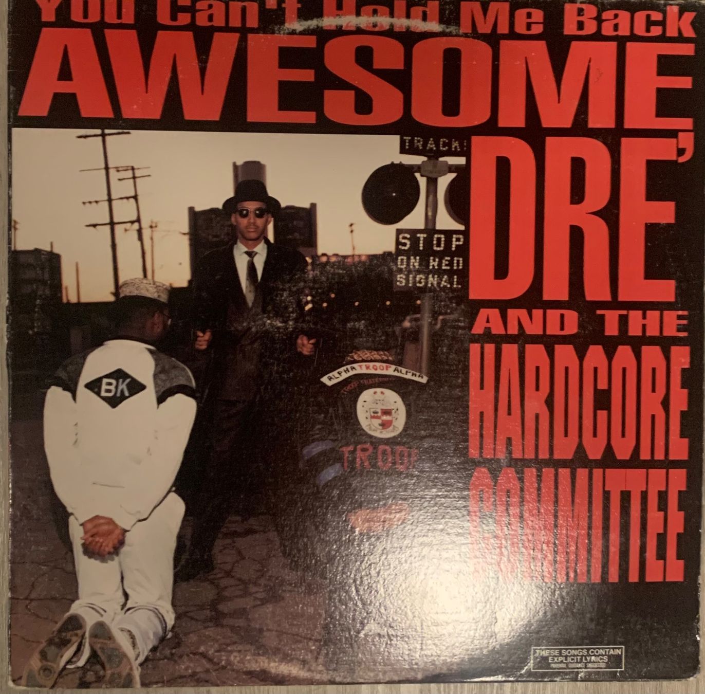AWESOME DRE - You Can’t Hold Me Back Lp 1989 (Gebraucht) in Mühlethal ...