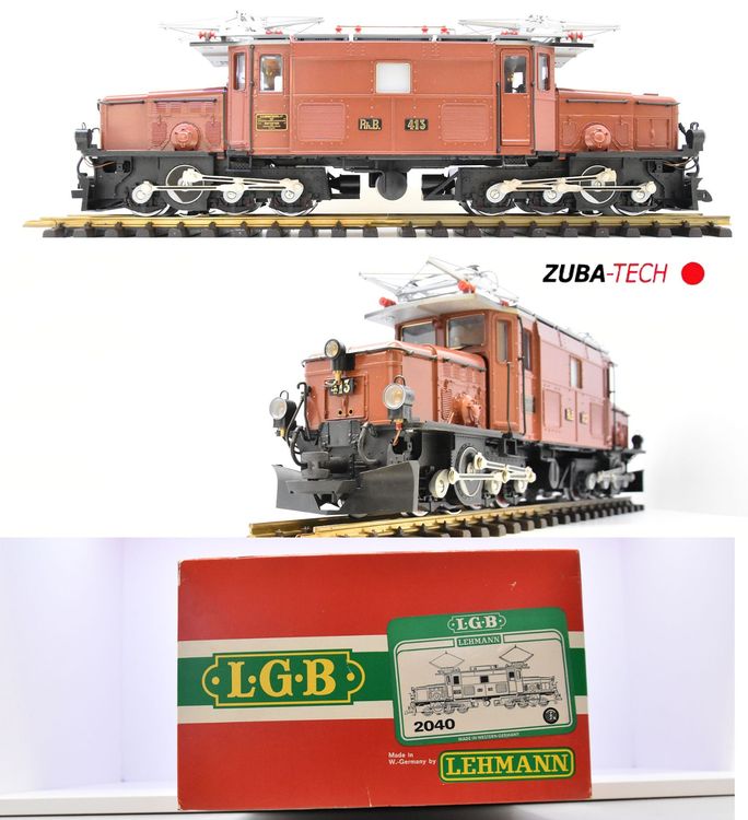 LGB 2040 E-Lok Ge 6/6 I Krokodil RhB Spur G GS Analog OVP | Acheter sur Ricardo