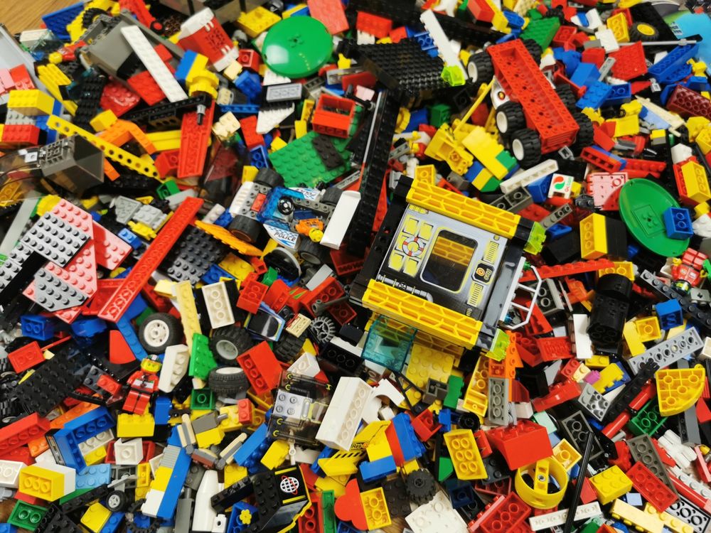 XXL Lego Mix gebrauchte Bausteine Lot en vrac Kiste Konvolut (Gebraucht) in Derendingen für CHF ...