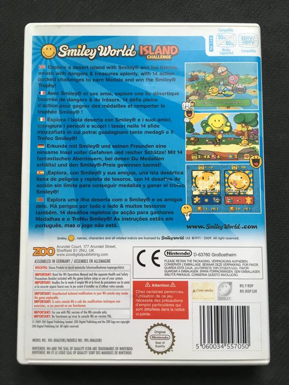 Smiley World - Island Challenge für Nintendo Wii (Gebraucht) in St ...