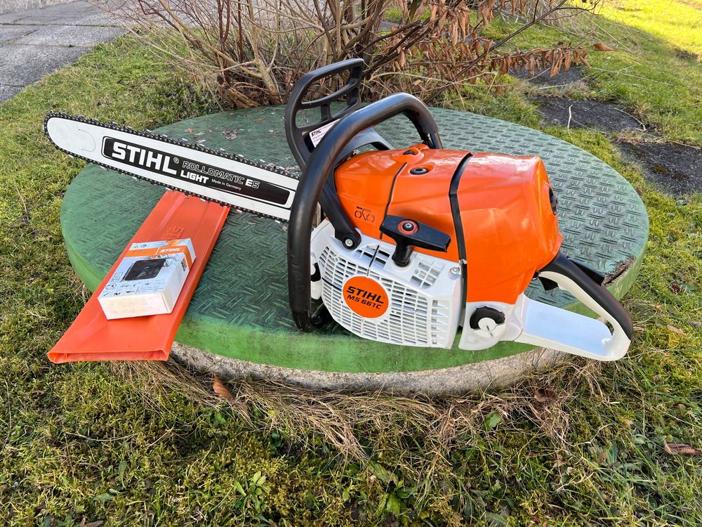 Neuwertige Profi Starke Motorsäge STIHL MS 661 C,Schwert 63c | Kaufen ...