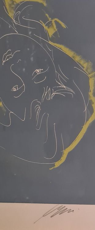 Schöne Lithographie von Hans Erni (Gebraucht) in Rotkreuz für CHF 590 – nur Abholung auf Ricardo ...