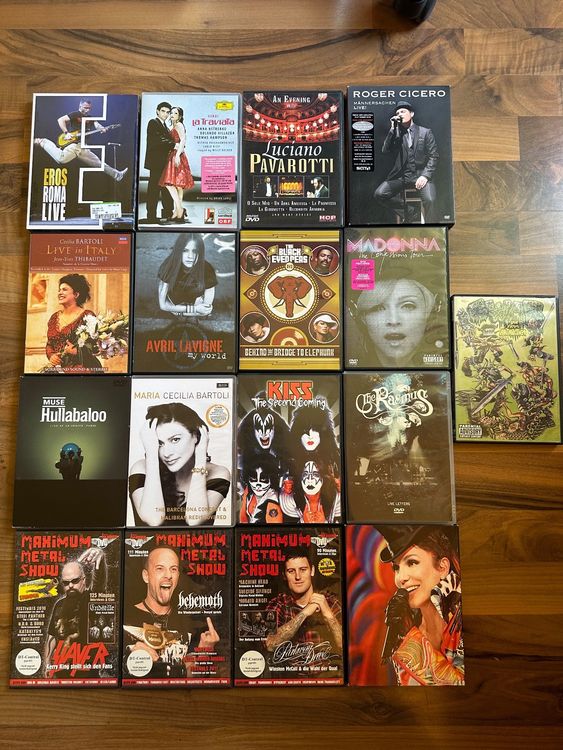 Musik DVDs, Oper, Comedie 25 dvds (Gebraucht) in Benken ZH für CHF 14.9 ...