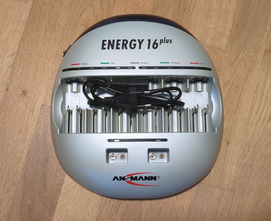 Ansmann Energy 16 Plus Ladegerät - Akkus schnell laden (Gebraucht) in ...
