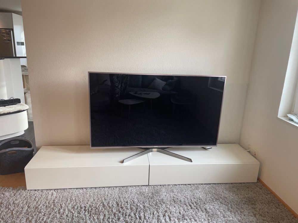 Lowboard, hochglanz weiss | Kaufen auf Ricardo