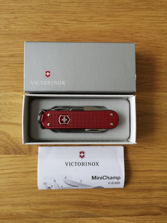 Victorinox Mini Champ Alox red 0.6381.20 (Neu und originalverpackt) in ...
