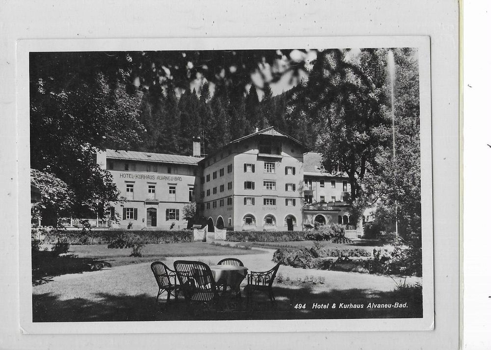 GR Alvenau-Bad 1944 Hotel & Kurhaus (Gebraucht) in Schocherswil für CHF ...