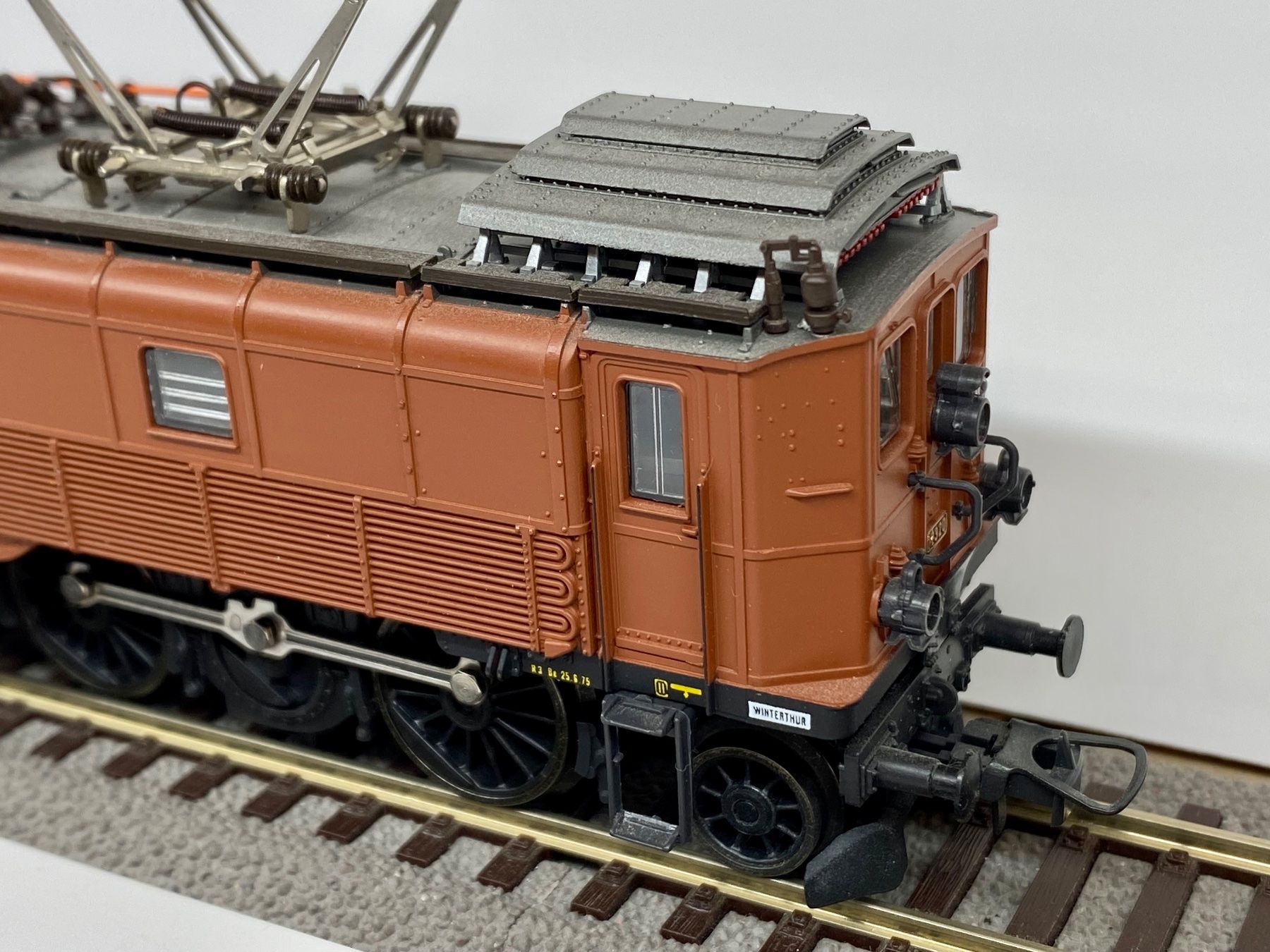 Roco 43508 (H0 GS) E-Lok SBB Be 4/6 12320 braun neuwertig (Neu (gemäss ...
