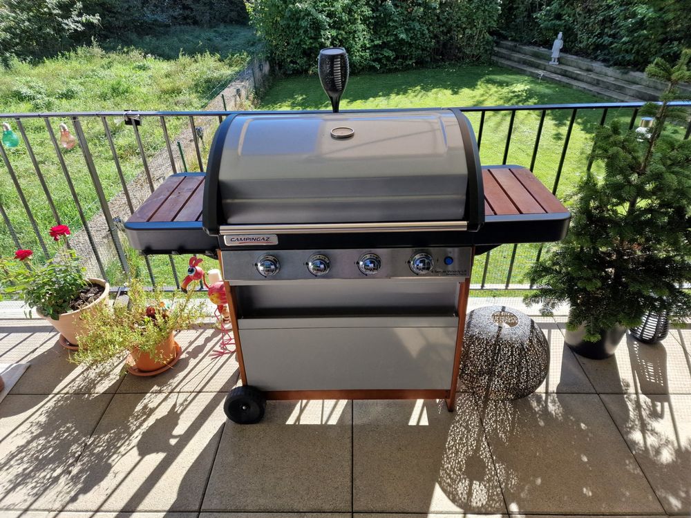 GASGRILL CAMPINGAZ 4 SERIES WOODY LX | Kaufen auf Ricardo