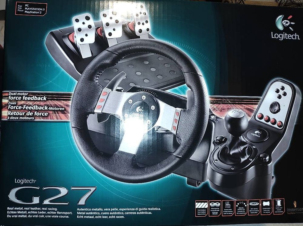 Logitech G27 Lenkrad PS2/PS3 PC Force Feedback (Neu und originalverpackt) in Arbon für CHF 90 ...