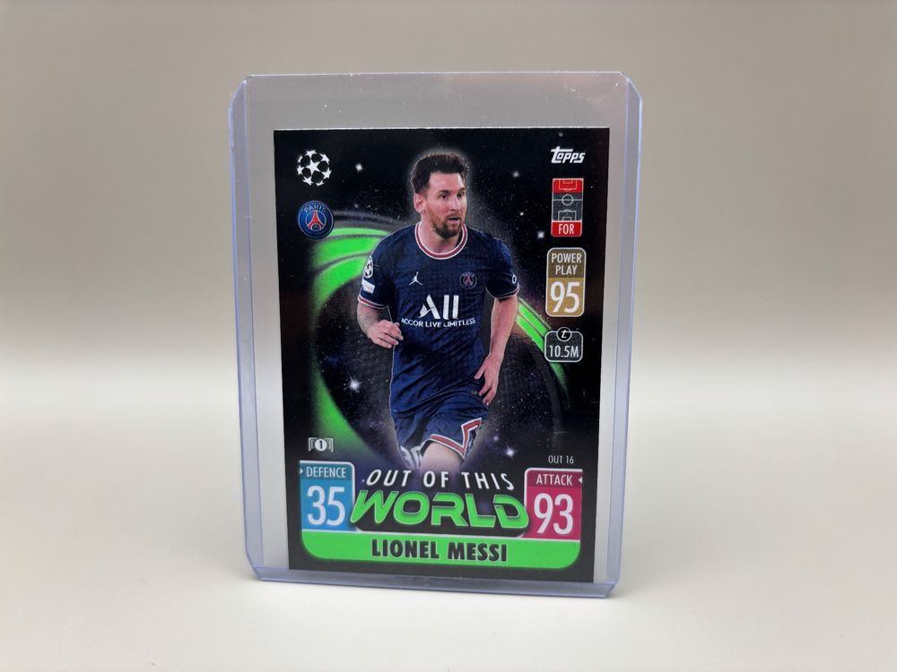 Match Attax 21/22 - Lionel Messi - Out of this World | Kaufen auf Ricardo
