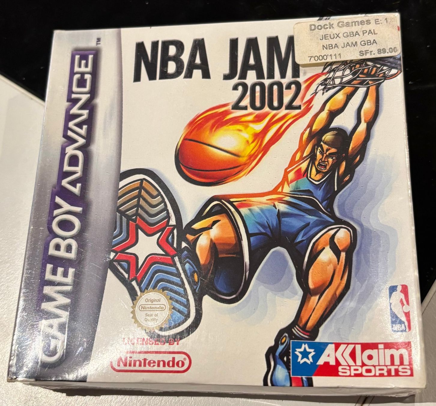 NBA JAM 2002 GBA OVP Sealed (Neu und originalverpackt) in Cottens FR ...