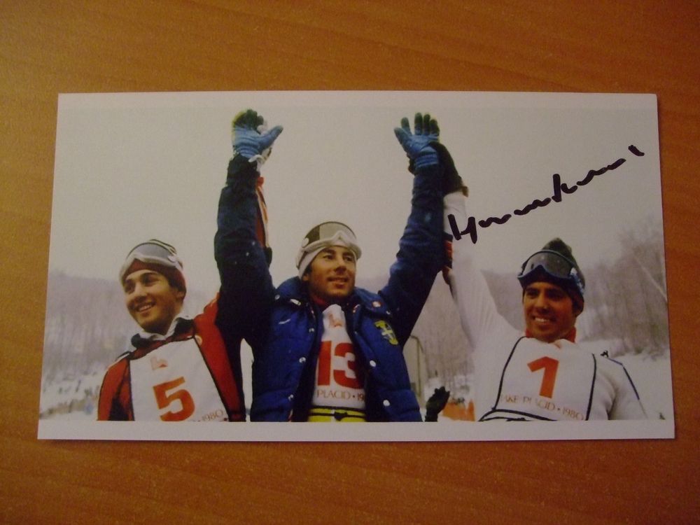 INGEMAR STENMARK (SWE) AUTOGRAMMFOTO RAR ! (Gebraucht) in Schachen b ...