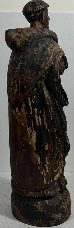 Grosse Antike Heilige Handgeschnitzte Priester aus Holz (Gebraucht) in Root für CHF 120 – mit ...