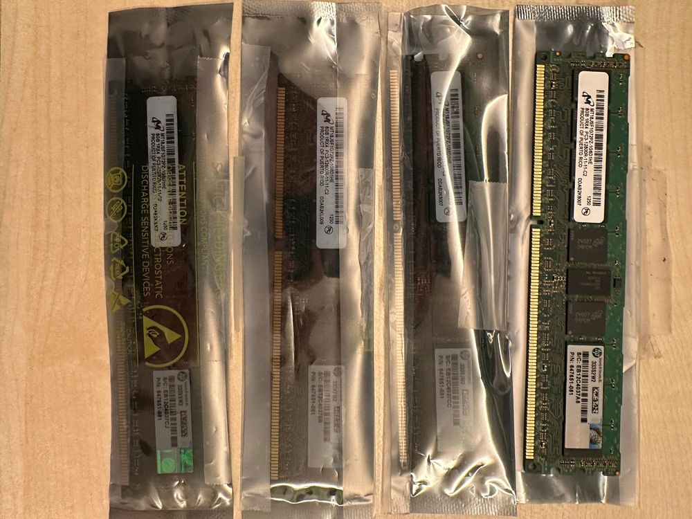 HP 8GB DDR3-1600 PC3-12800R Registered Server-RAM Modul REG | Kaufen auf Ricardo