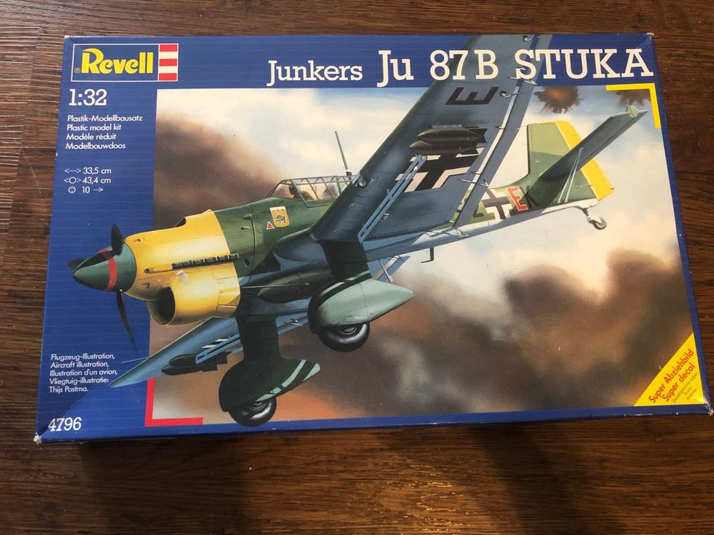 Revell 1:32 04796 Ju 87B STUKA Neu (Neu und originalverpackt) in ...