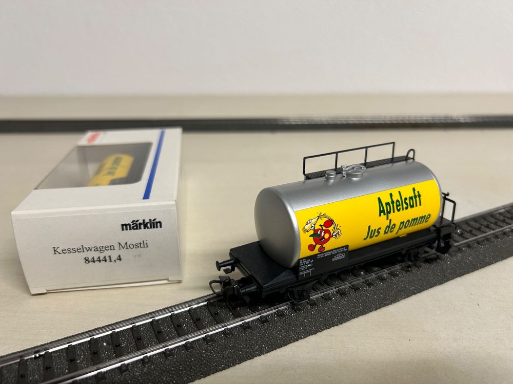 Märklin 84441.4 Apfelsaft Kesselwagen Mostli SBB H0 (Neu und ...