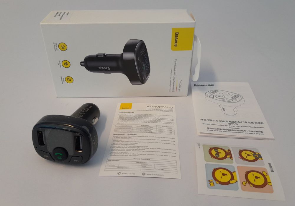 BASEUS Auto-USB-Ladegerät und FM-Transmitter | Kaufen auf Ricardo