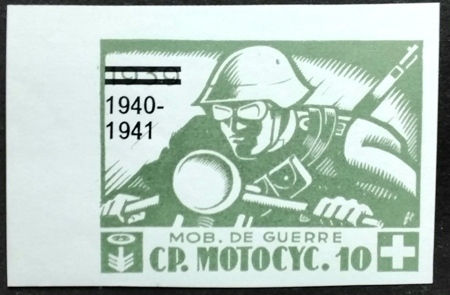 Soldatenmarke 2.WK, Motor Rdf Kp 10, ges, Aufdr, Wi Rdf 34-2 (Gebraucht ...