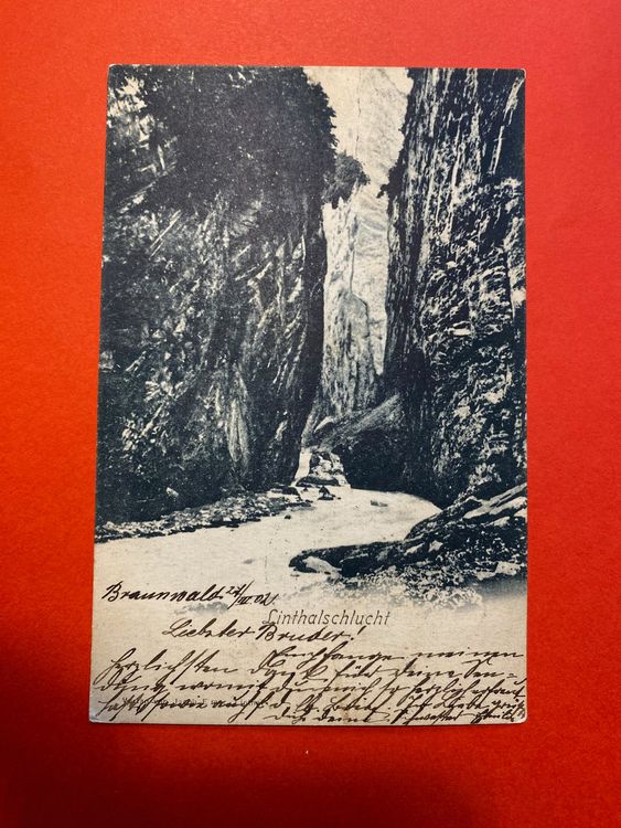 Linthschlucht Linthal Glarus | Kaufen auf Ricardo