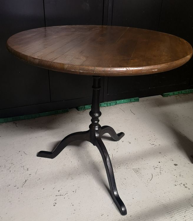 Très jolie table ronde ancienne Emil Baumann Horgen Glarus (D'occasion ...
