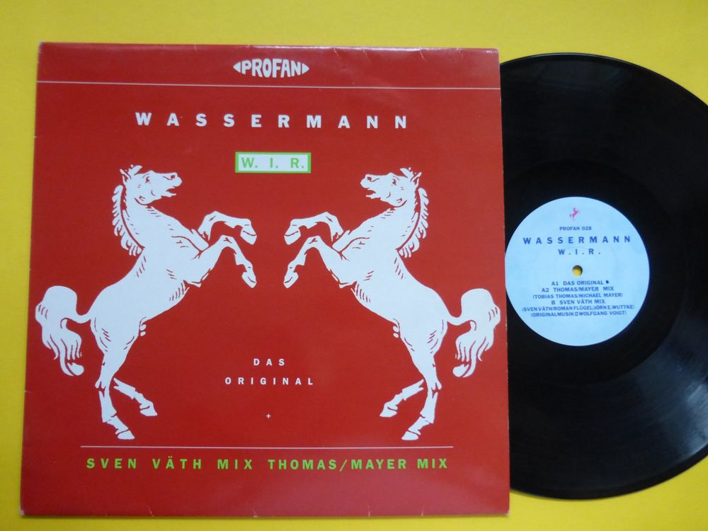 WASSERMANN 12" W.I.R. (SVEN VÄTH MIX) (Gebraucht) in Zürich für CHF 24. ...