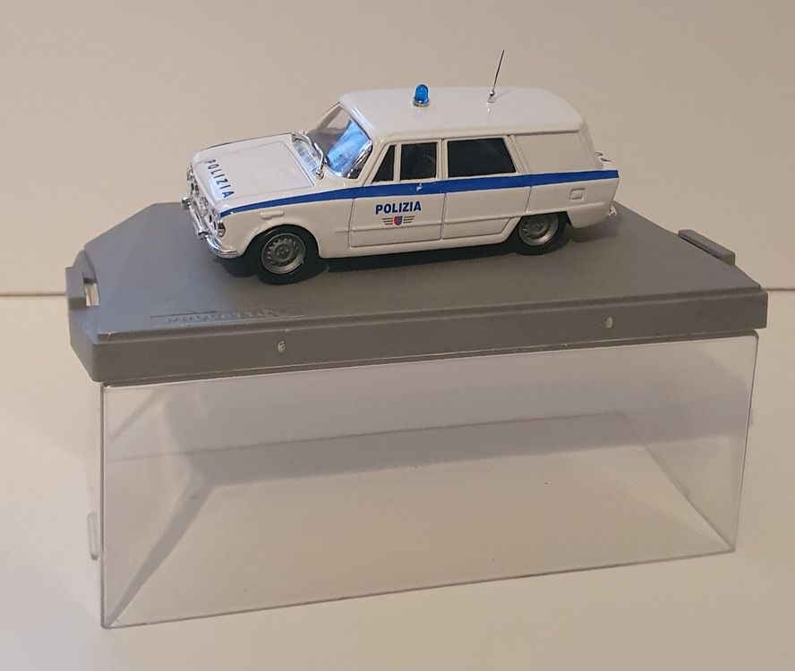 Alfa Romeo Giulia Break Polizia Ticinese - 1/43 Progetto K | Kaufen auf ...