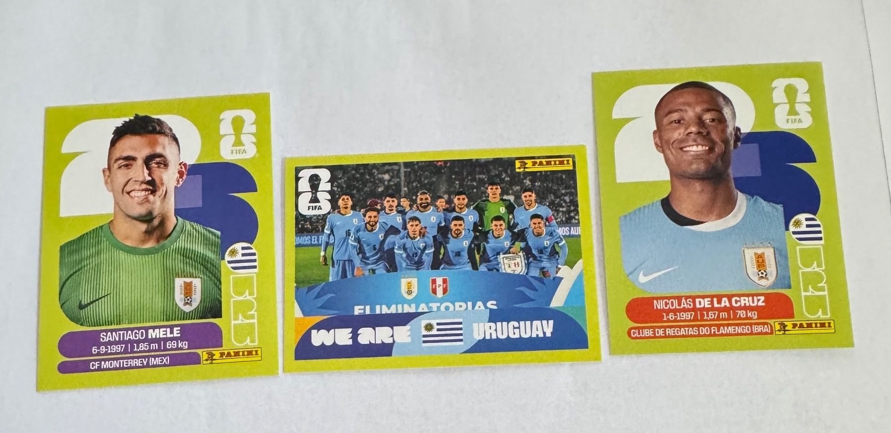 Panini FIFA World Cup WM 2026 - URUGUAY - URU 3 - 13 - 15 (Neu und ...