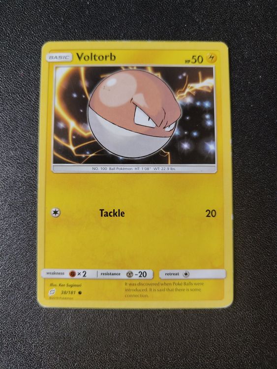 Voltorb 38/181 Pokémon SM Team Up 2019 (EN) ab 1.- (Gebraucht) in ...