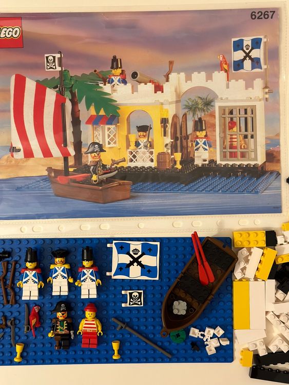 Rarität: LEGO 6267 "Lagoon Lock-Up", komplett, mit OBA (Gebraucht) in ...